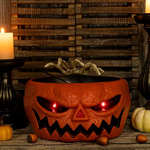 ITART Halloween Candy Bowl Grim Reaper Animated Candy Dish Halloween ...